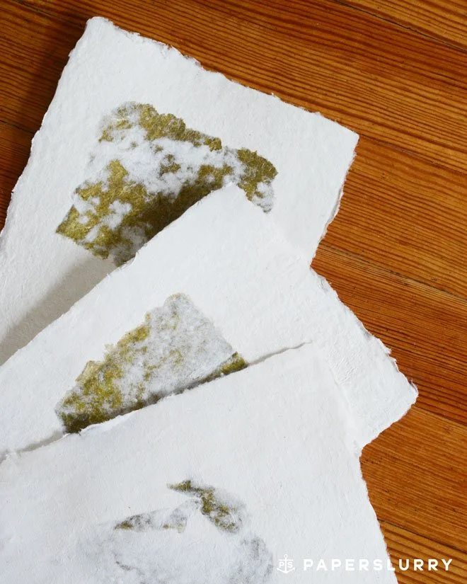 Creative Papermaking Techniques Using a Deckle Box (Part 3) — Paperslurry