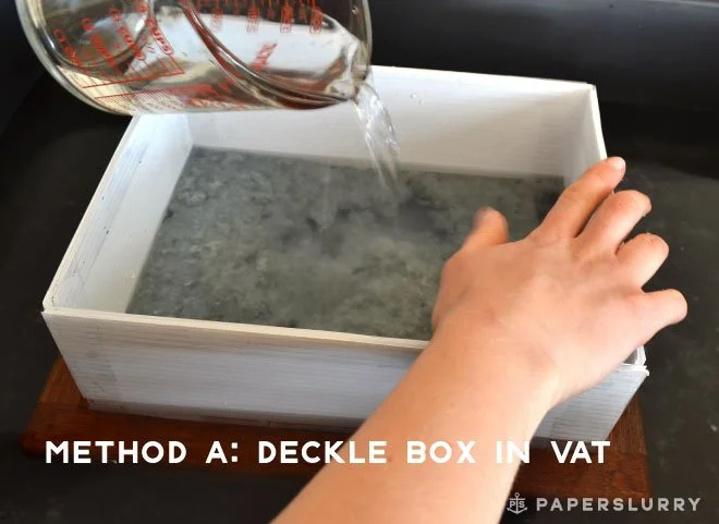 Making Handmade Paper With A Deckle Box Part 2 Paperslurry