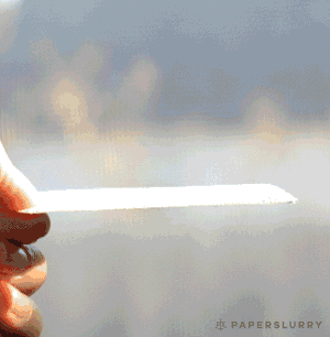 The Real Deckle Edge in Handmade Paper (Animated GIF!) — Paperslurry