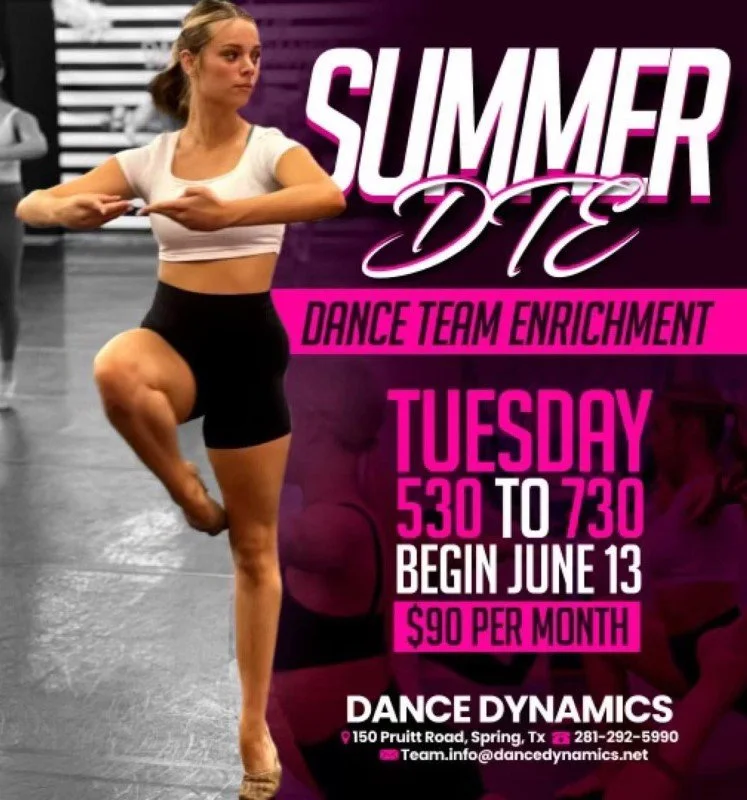 DANCE TEAM ENRICHMENT — DANCE DYNAMICS