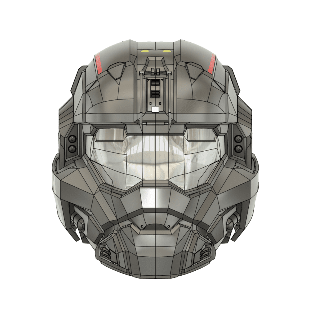 Pilot/Haunted Helmet 3D Model for Cosplay Armour Inspired by Halo Reach ...