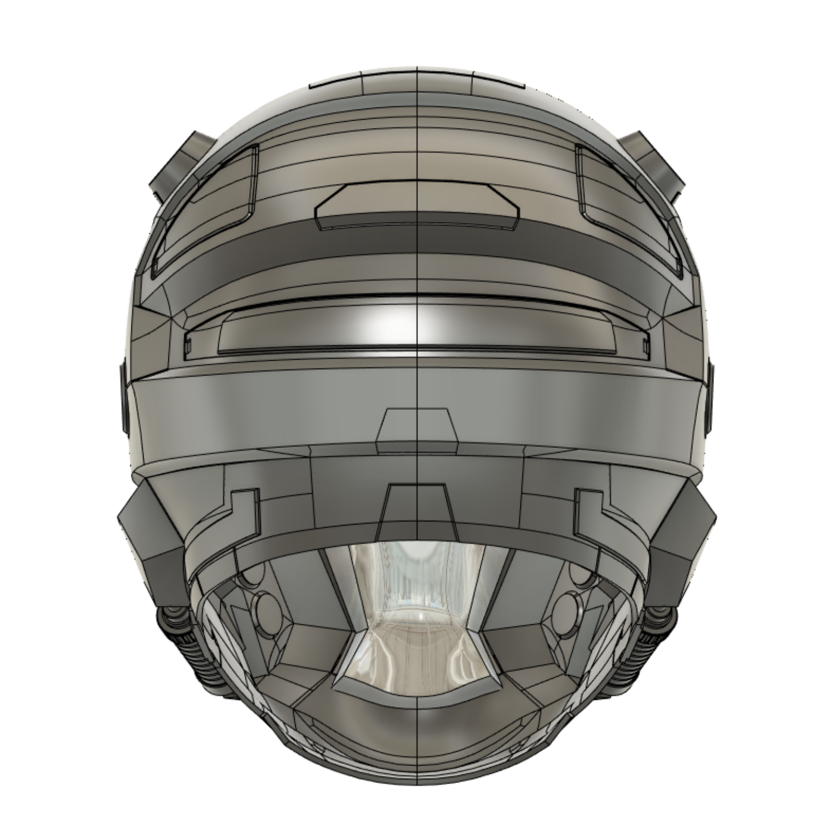 Mark V [B] Helmet 3D Model for Cosplay Armour Inspired by Halo Reach ...