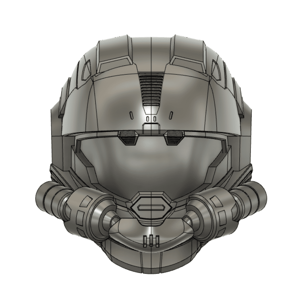 Jump Jet Shoulder 3D Model for Cosplay Armour Inspired by Halo Reach ...
