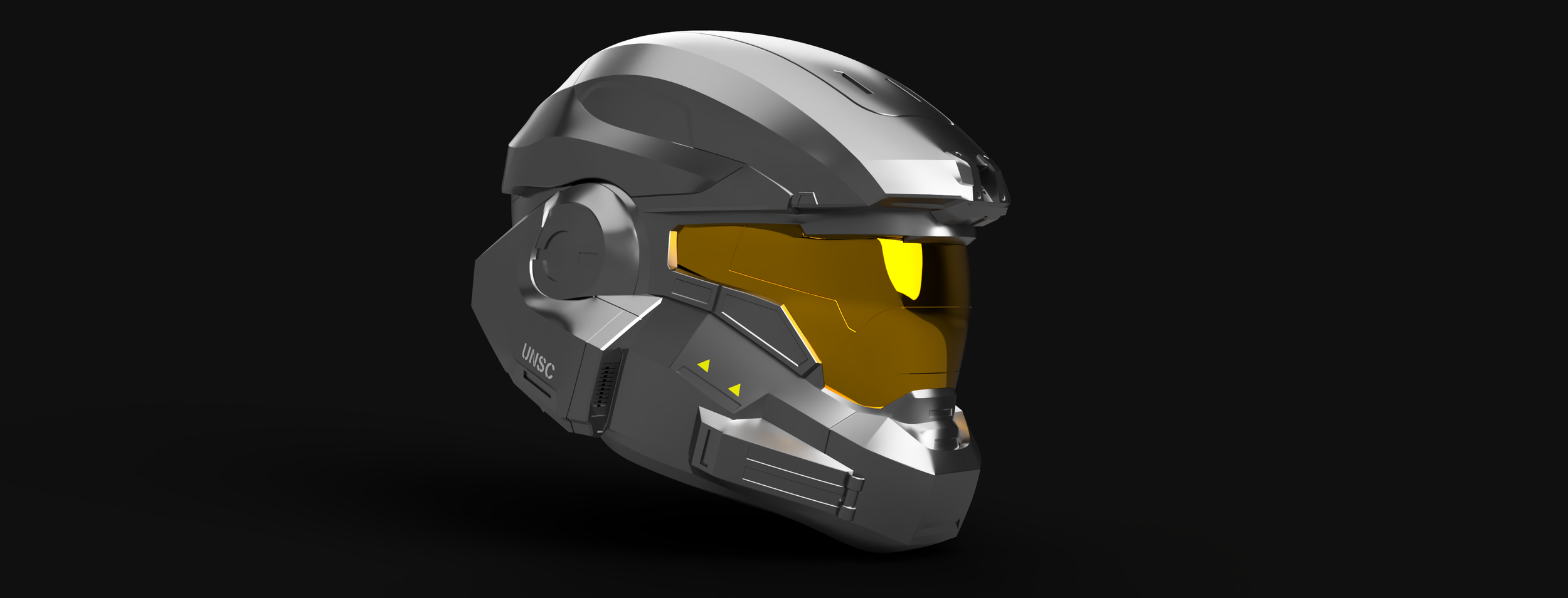 CQB Helmet 3D Model for Cosplay Armour Inspired by Halo Reach — Skookum ...