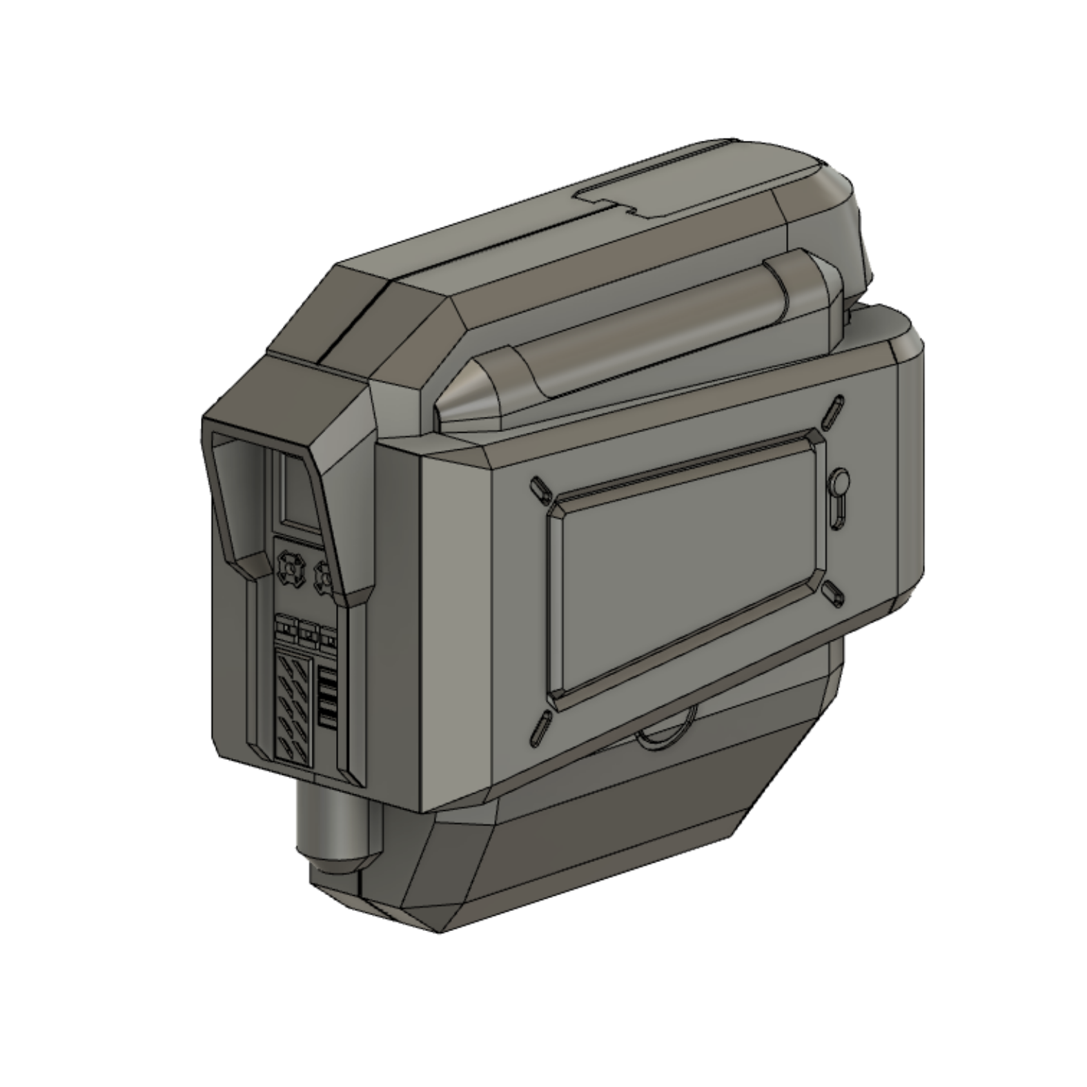 Radio Rucksack 3D Model for Cosplay Armour Inspired by Halo 3: ODST ...