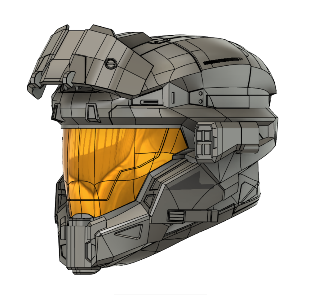 Armour Ability Module 3D Model for Cosplay Prop Inspired by Halo Reach ...