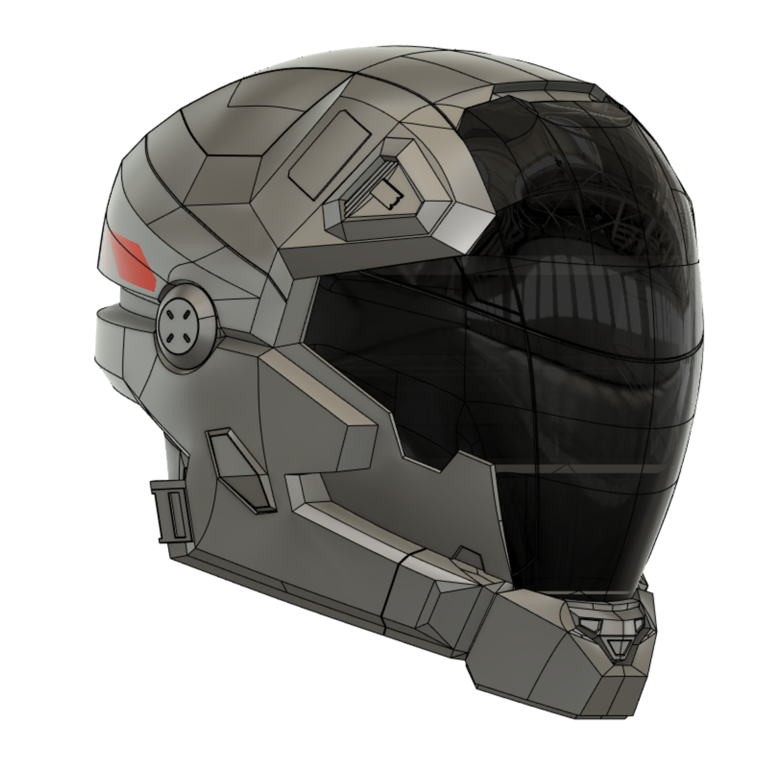 Military Police/CH252 Helmet 3D Model for Cosplay Armour Inspired by ...