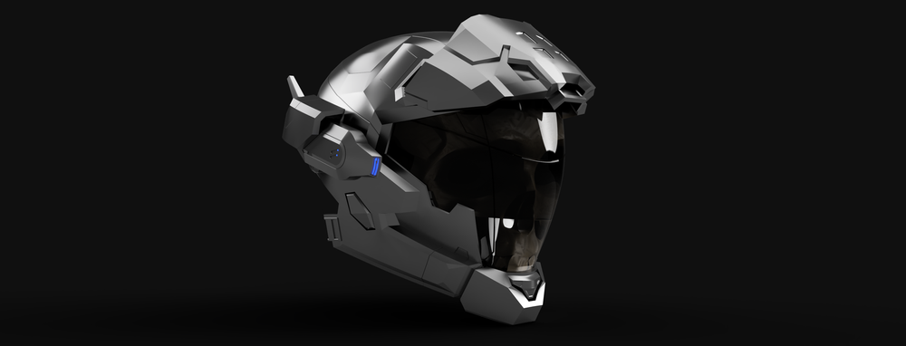 Mark V [B] Helmet 3D Model for Cosplay Armour Inspired by Halo Reach ...