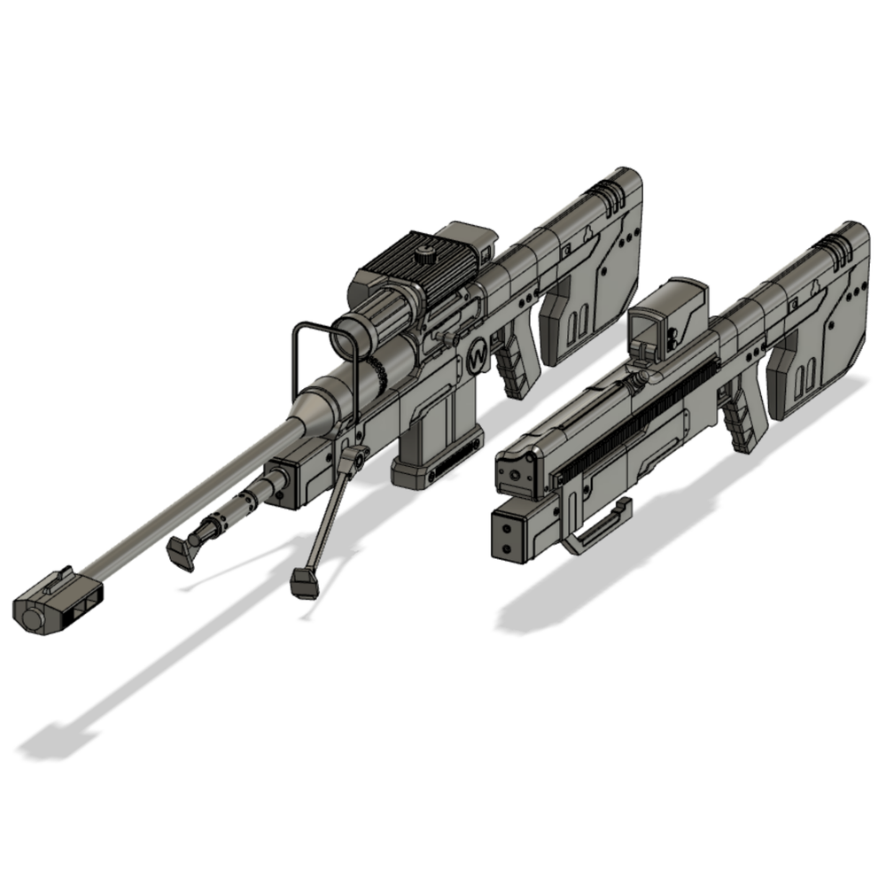 Laser Designator 3D Model for Cosplay Prop Inspired by Halo 3: Landfall ...