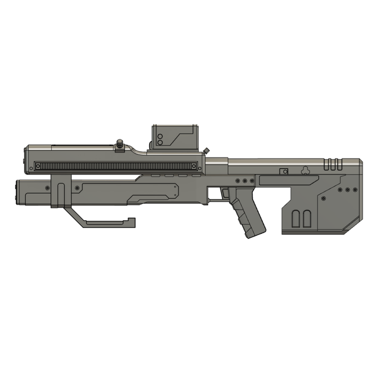 Sniper Rifle System 99D-Series 2 Anti-Matériel 3D Model for Cosplay ...