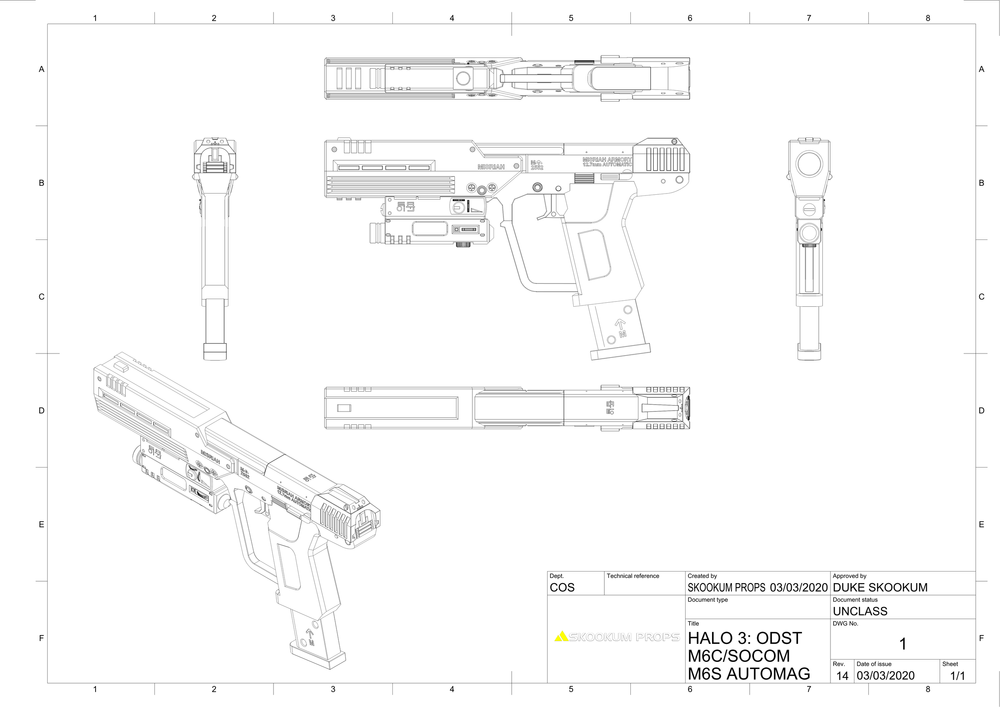 The DARE Bundle 3D Models for Cosplay Armour Inspired by Halo 3: ODST ...