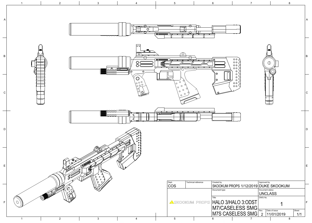 ODST Rucksack 3D Model for Cosplay Armour Inspired by Halo 3 ODST ...