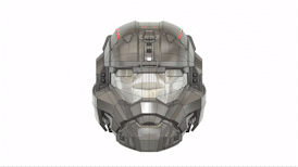 Military Police/CH252 Helmet 3D Model for Cosplay Armour Inspired by ...