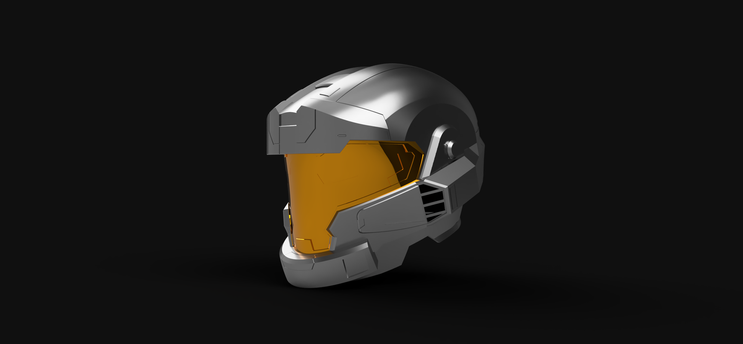 Military Police/CH252 Helmet 3D Model for Cosplay Armour Inspired by ...