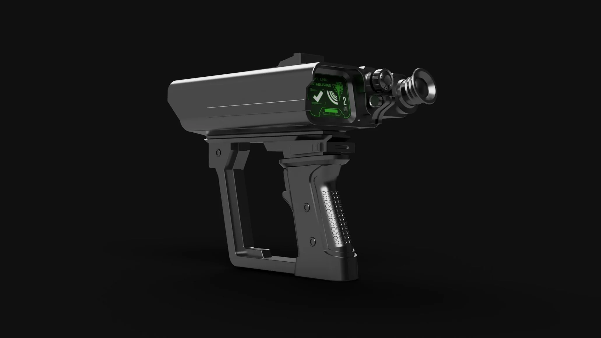 Type-51 Directed Energy Rifle/Improved "Plasma Repeater" 3D Model for ...