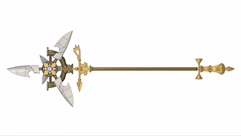 Agnes Luce Staff 3D Model for Cosplay Prop Inspired by Atelier Ryza 3 ...
