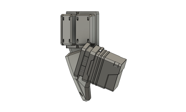 Mk VII Armour Core 3D Model for Cosplay Armour Inspired by Halo ...