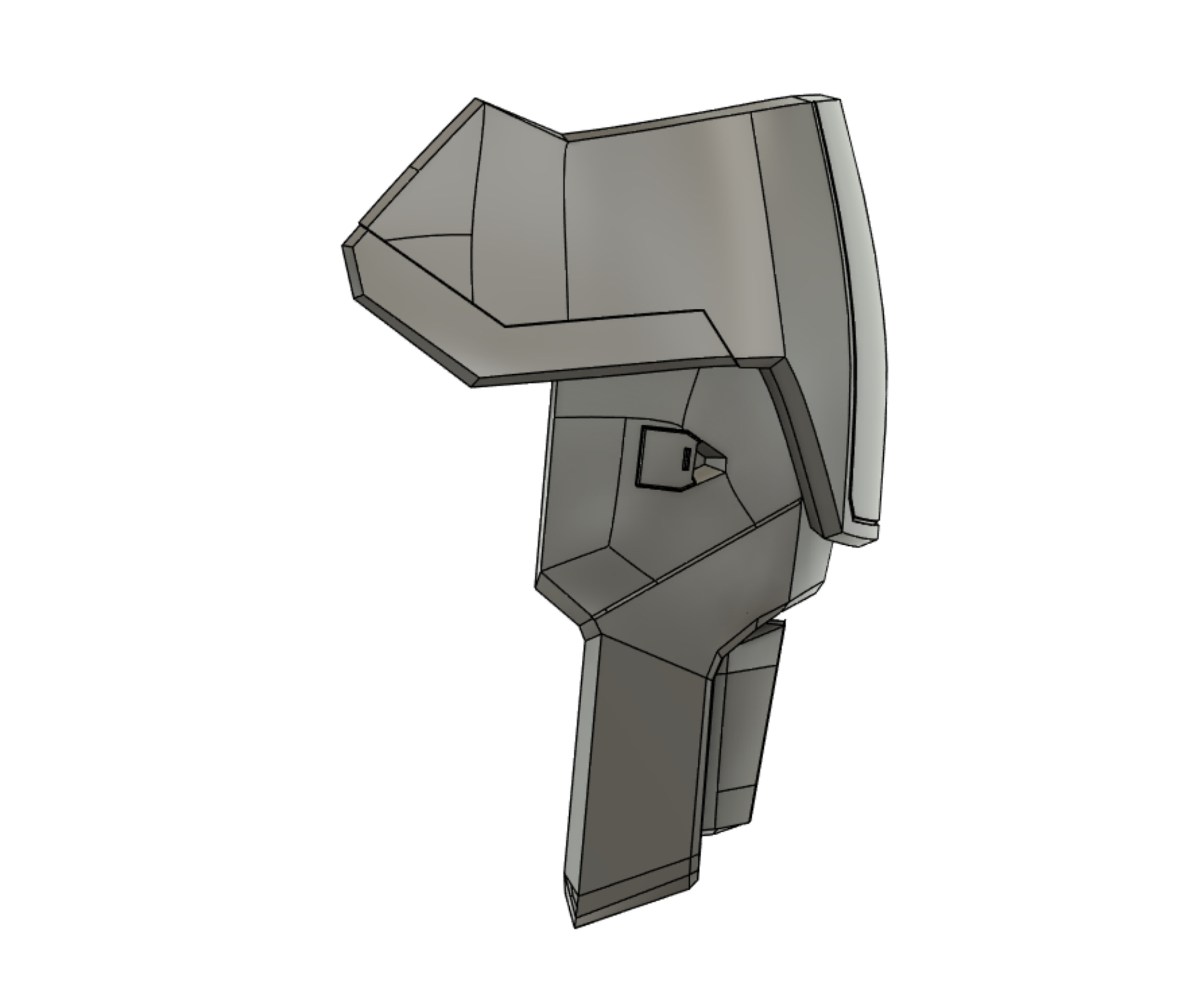 Mk VII Armour Core 3D Model for Cosplay Armour Inspired by Halo ...