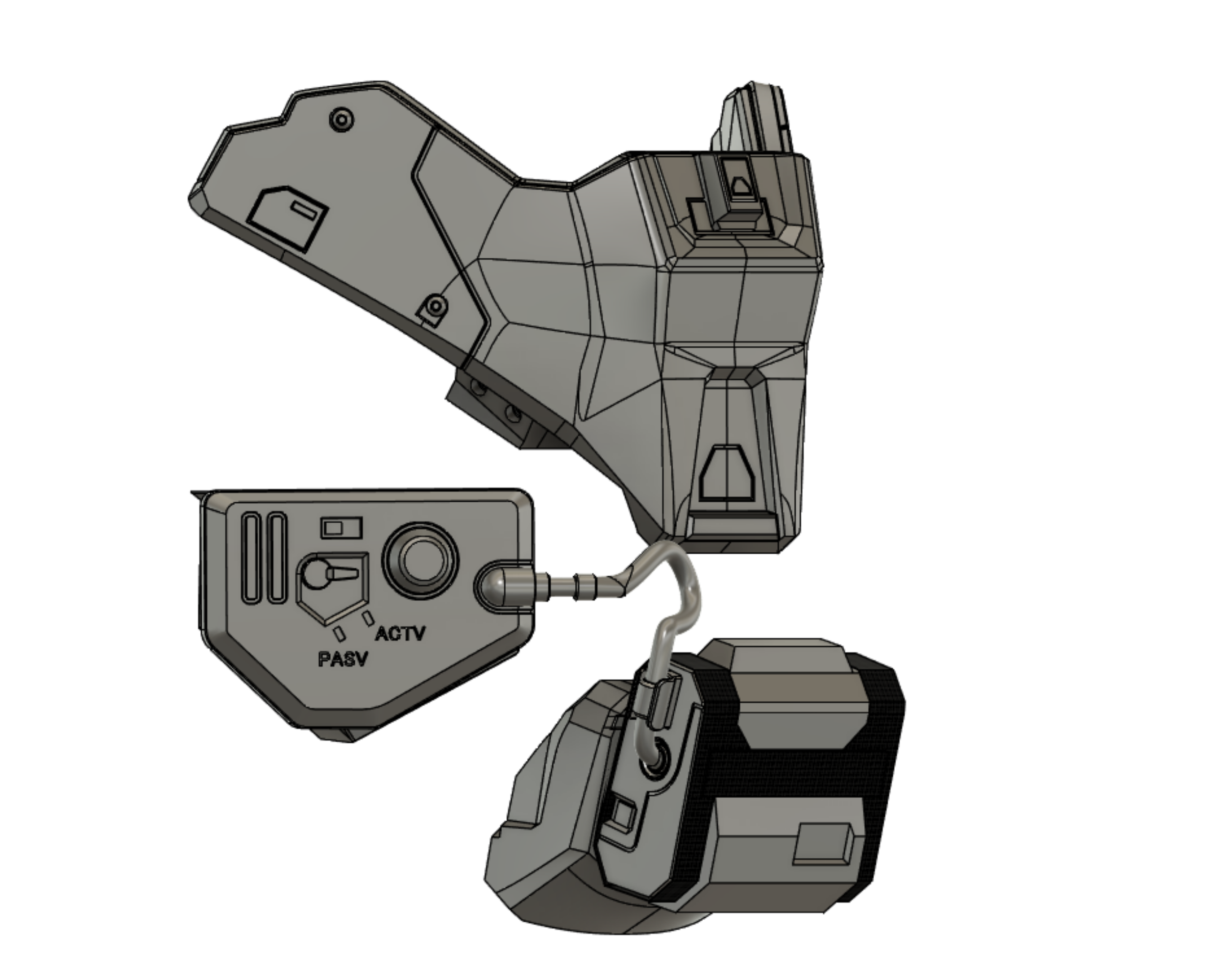 Mk VII Armour Core 3D Model for Cosplay Armour Inspired by Halo ...