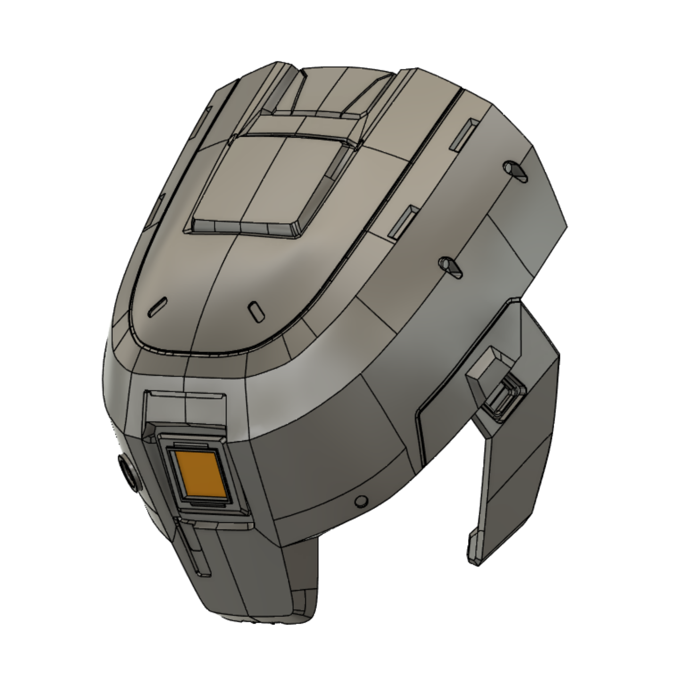Mk VII Armour Core 3D Model for Cosplay Armour Inspired by Halo ...
