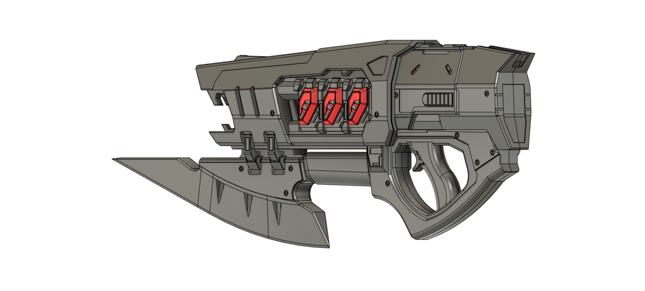 Threat Sensor 3D Model for Cosplay Prop Inspired by Halo Infinite ...