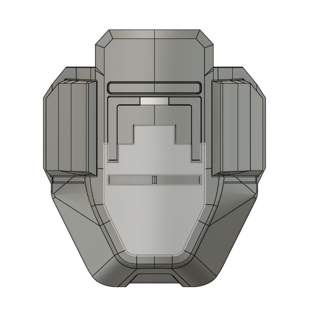 FCI-I/PROFORMA Helmet Attachment 3D Model for Cosplay Armour Inspired ...