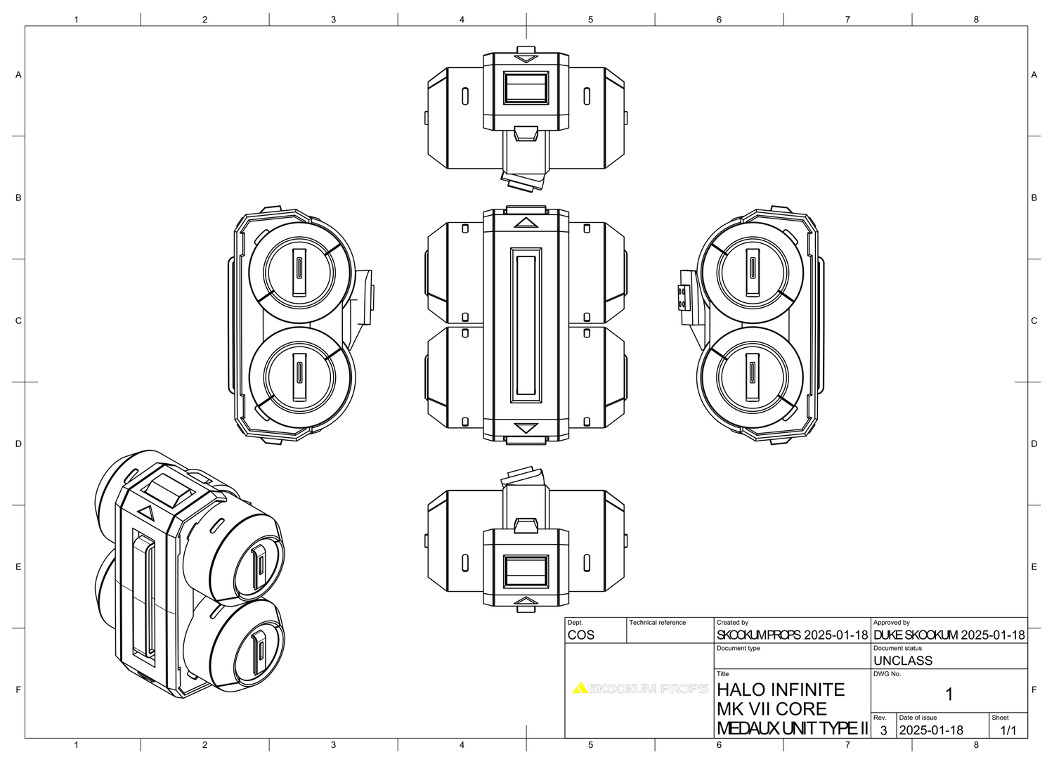 Mk VII Boot 3D Model for Cosplay Armour Inspired by Halo Infinite ...