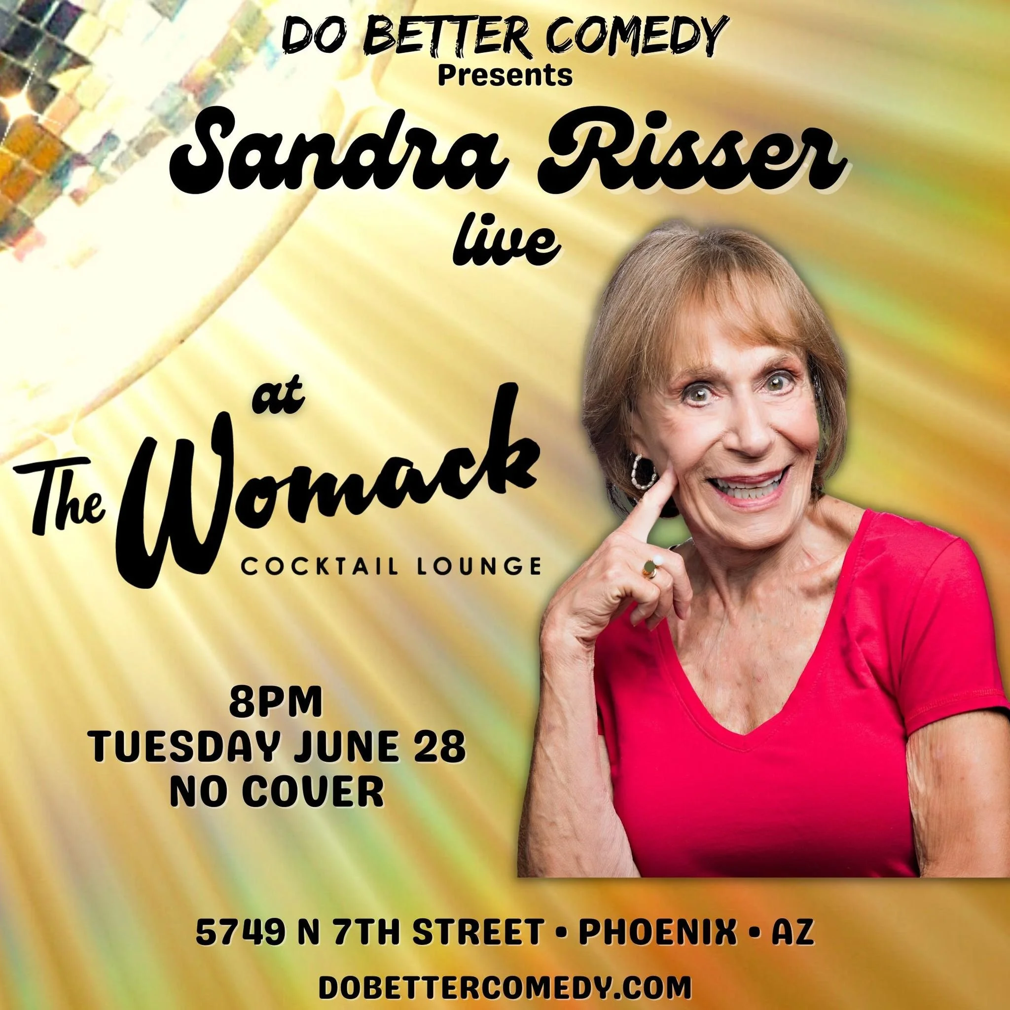 Sandra Risser Comedy | Book Your Stand-up Experience Today