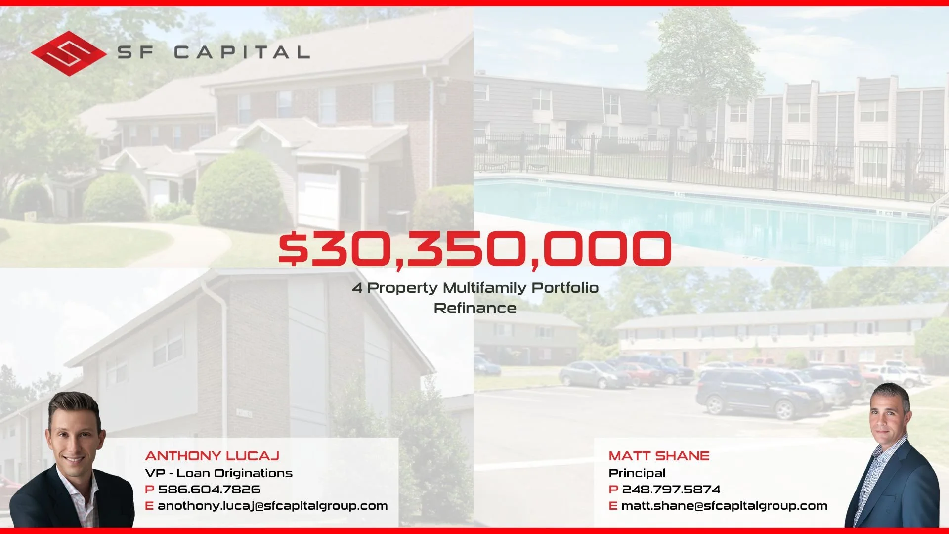 Anthony Lucaj & Matt Shane Close $30 Million Multifamily Portfolio ...