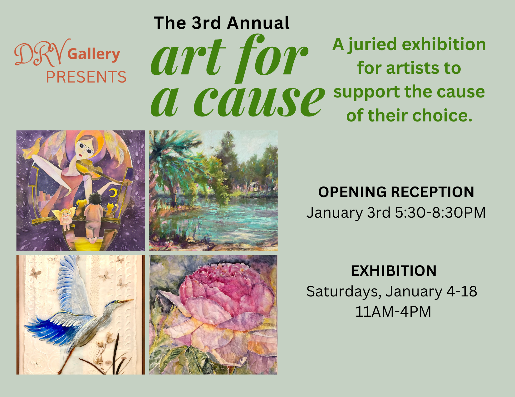 Art for a Cause Exhibition — DRV Gallery
