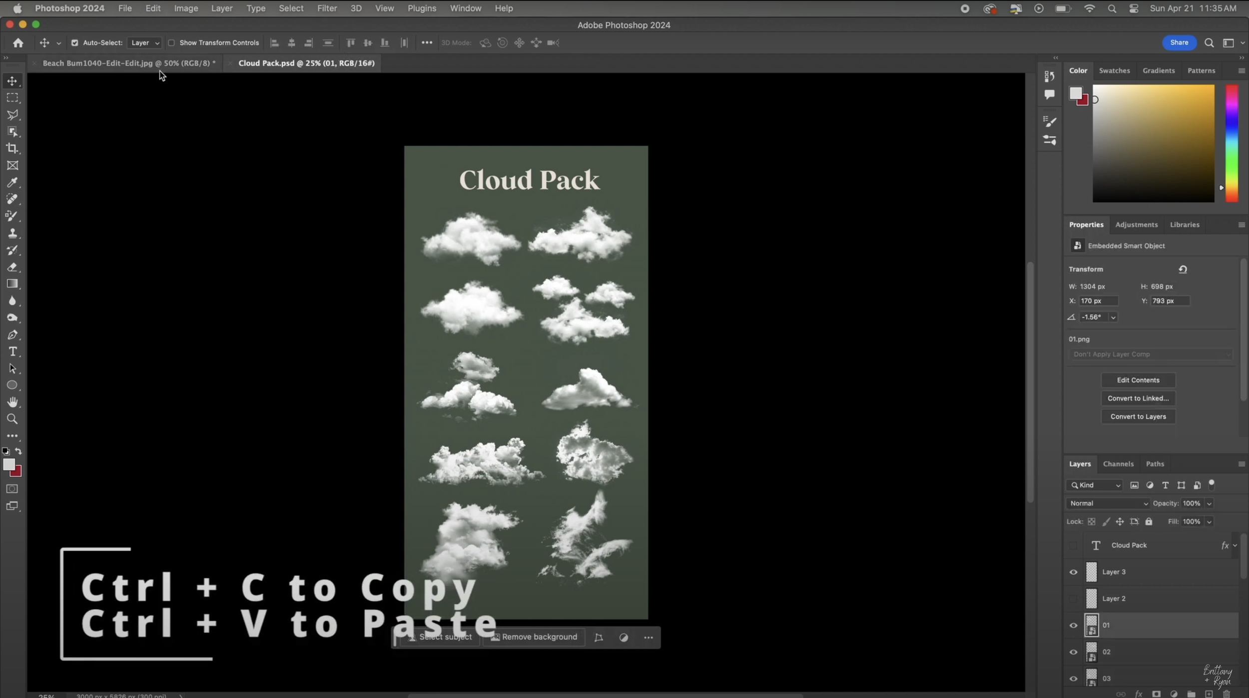 Boost Your Product Photography: Add Cloud Overlays in Photoshop