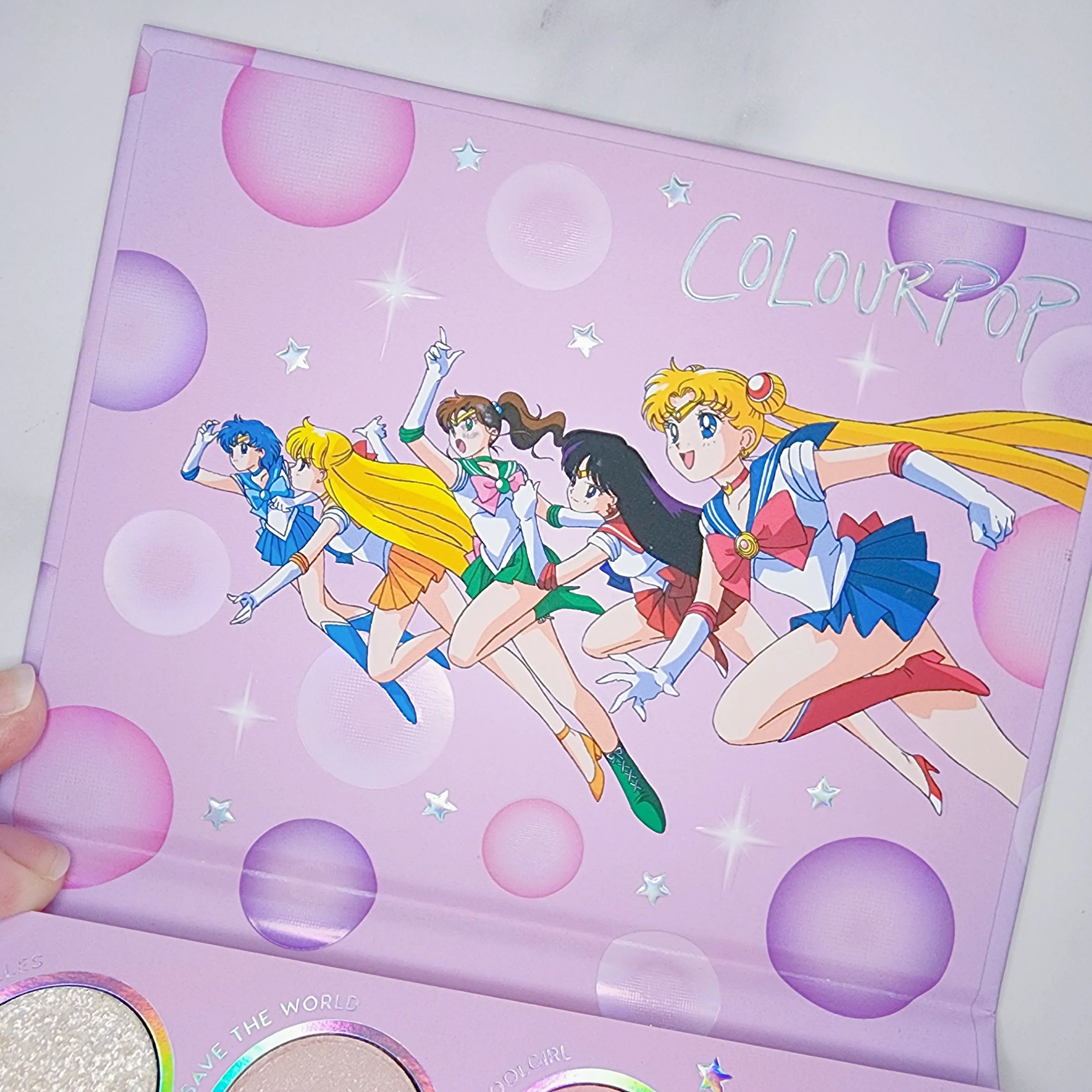 Colourpop X Sailor Moon For Love & Justice Shadow Palette Review and ...