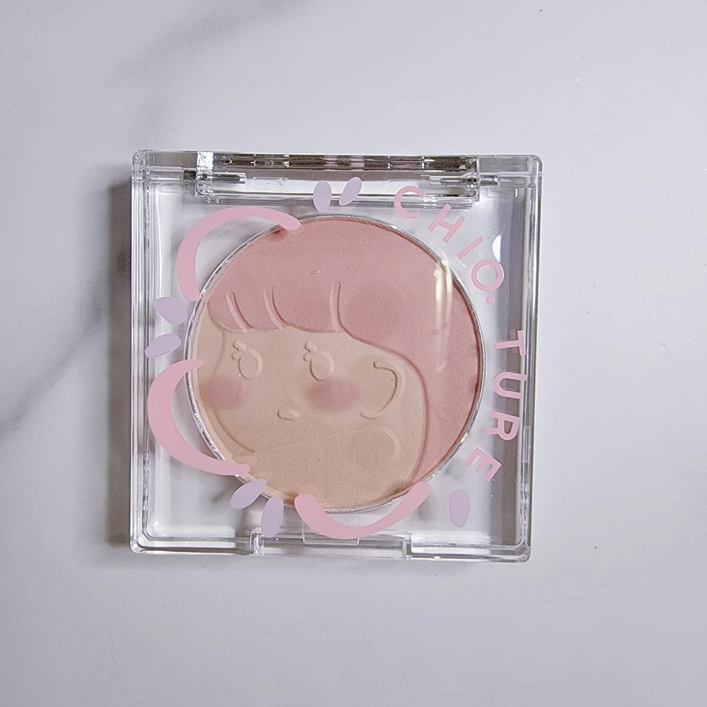 Chioture Double Color Blush Swatches and Review: Cute Girl Aesthetic ...