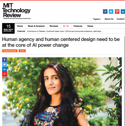 Human Agency & Design at the Core of AI - Dr. Ayesha Khanna