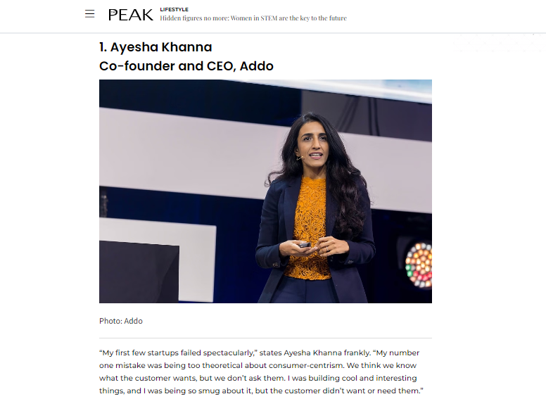 Dr. Ayesha Khanna | AI Advisor | Futurist | Entrepreneur