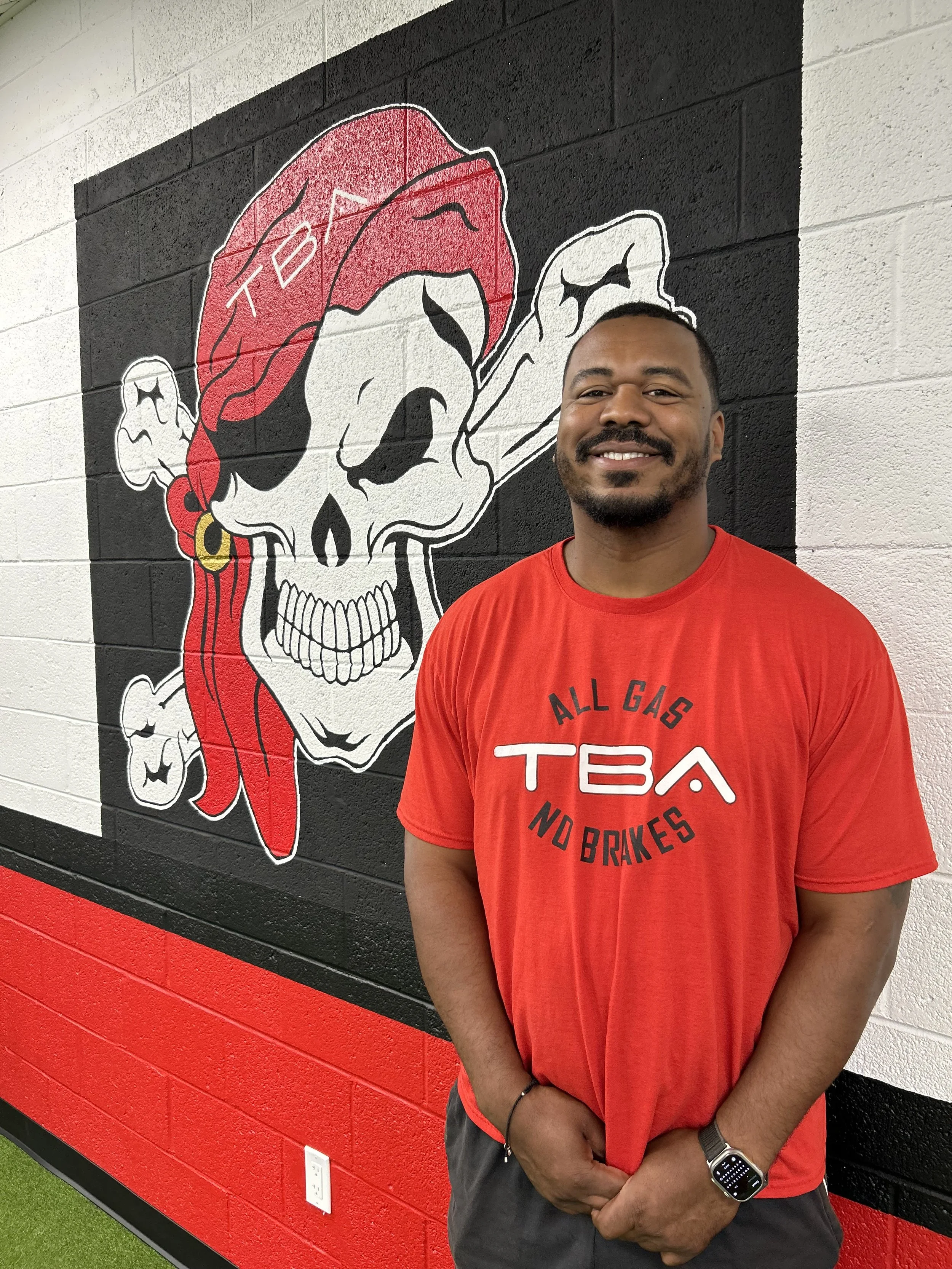 TRAINING BETTER ATHLETES — Coach Chris Barrett