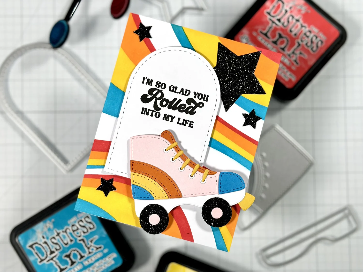 Groovy Skate Card — Ralph Tyndall Designs