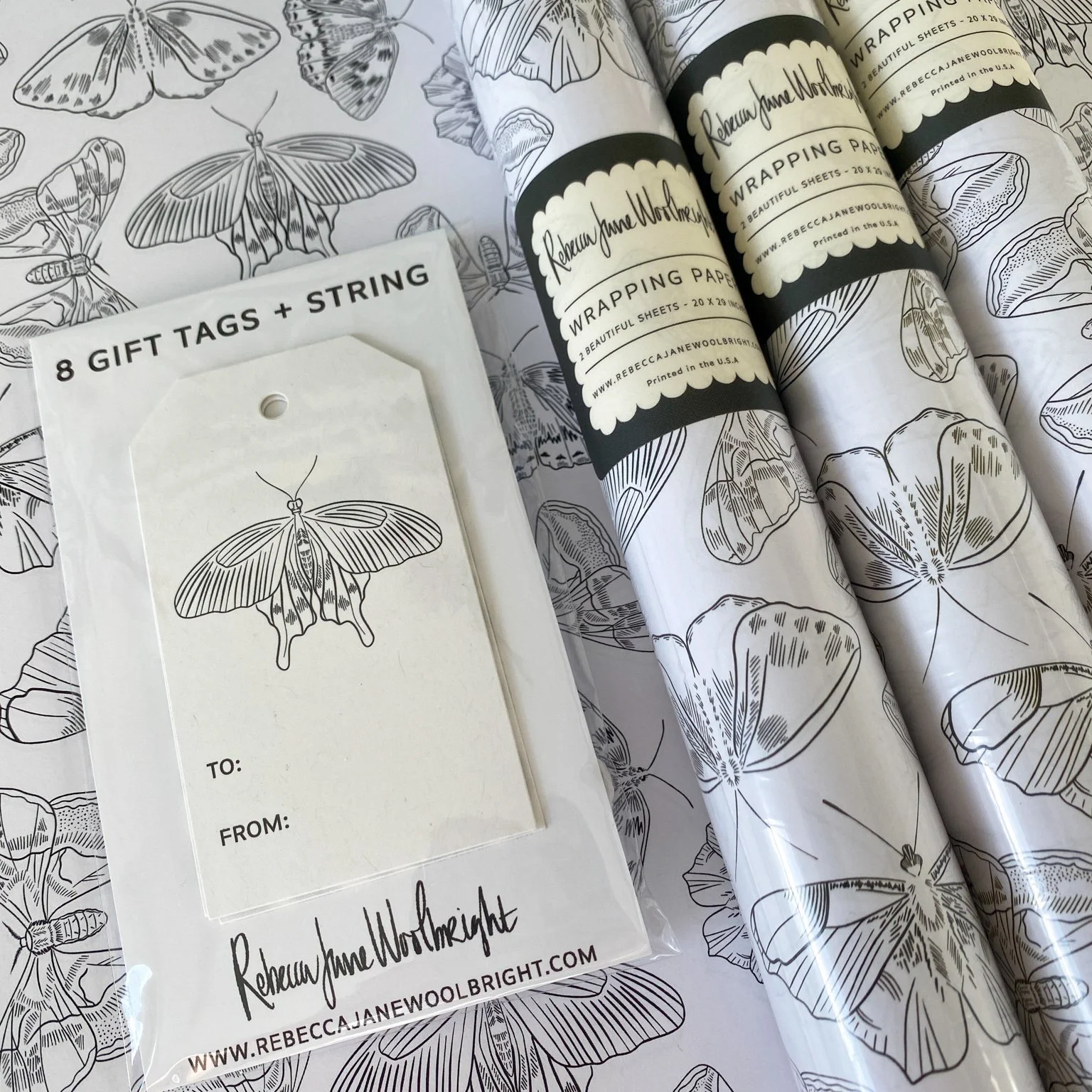 Front Porch Wrapping Paper — Rebecca Jane Woolbright