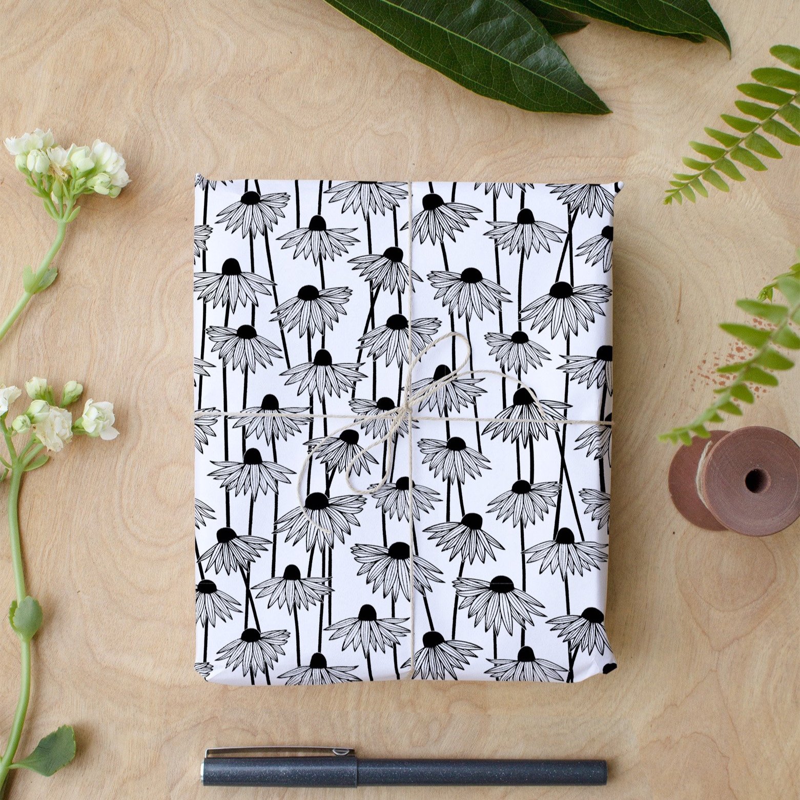 Stepping Stone Wrapping Paper — Rebecca Jane Woolbright