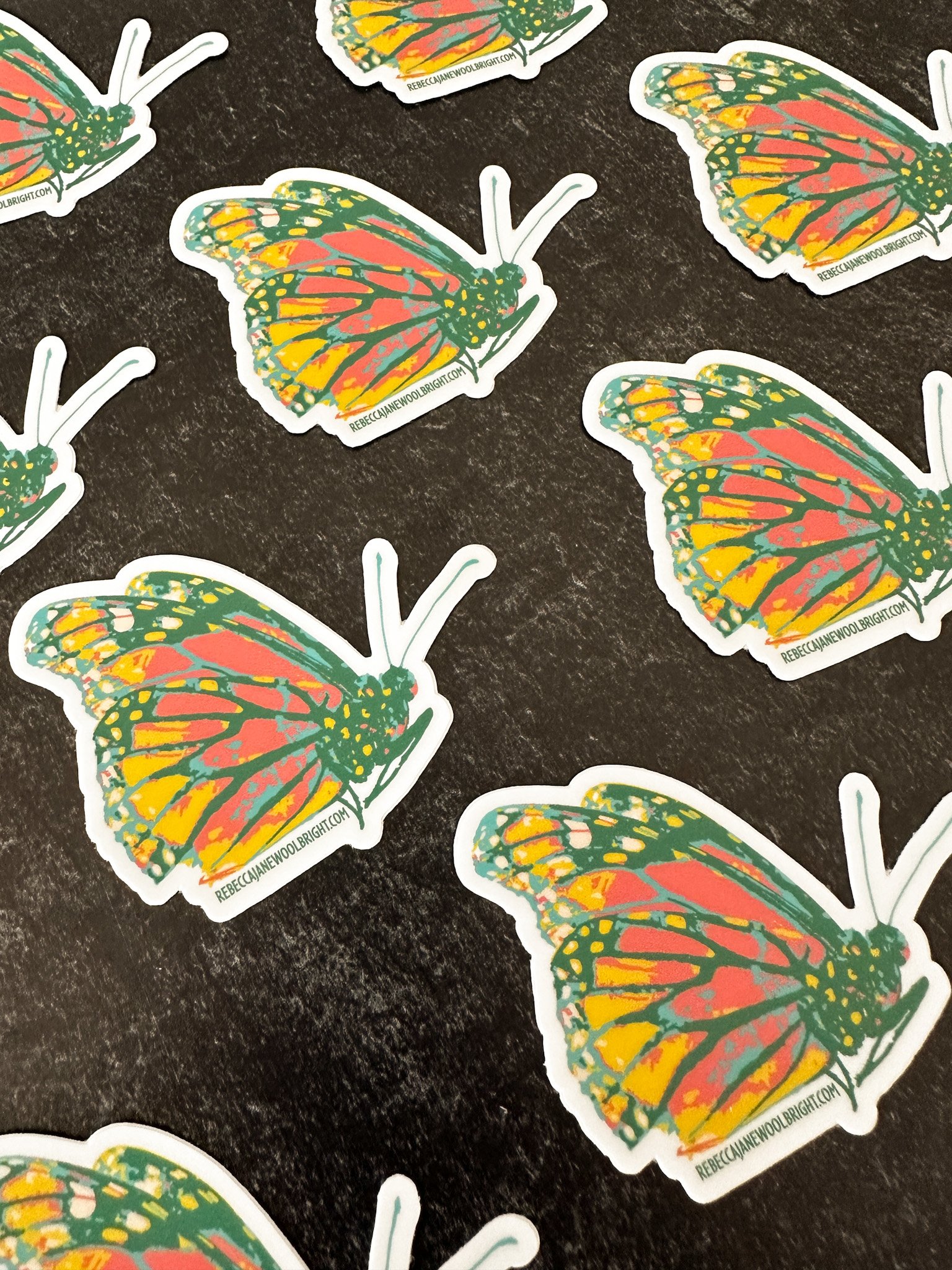 Flying Solo Sticker — Rebecca Jane Woolbright