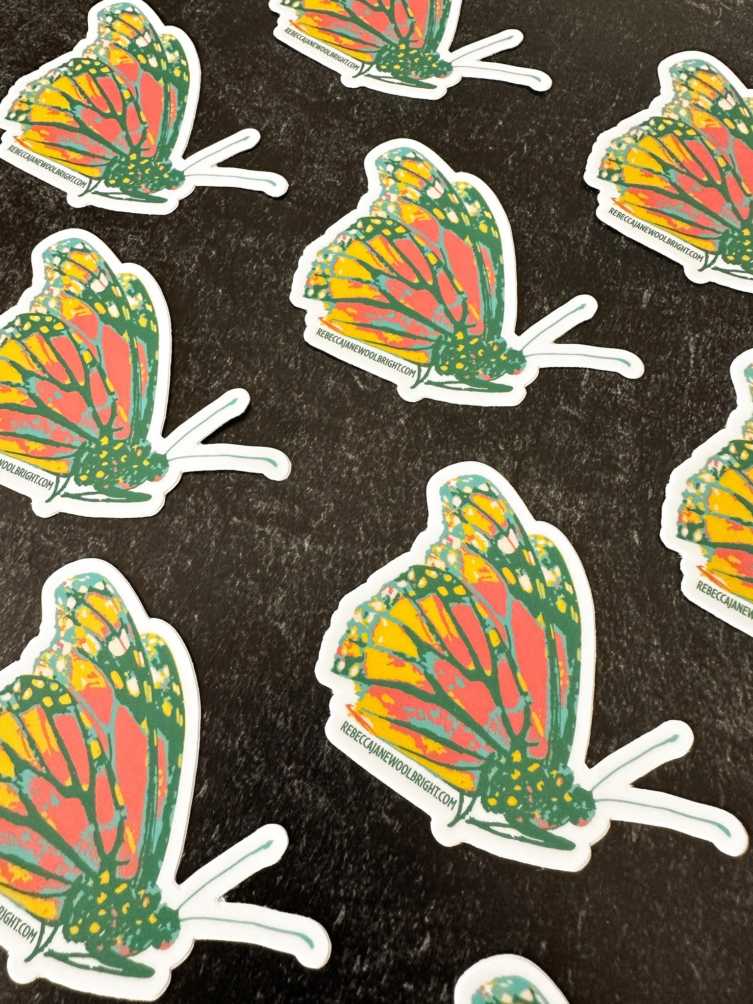 Flying Solo Sticker — Rebecca Jane Woolbright