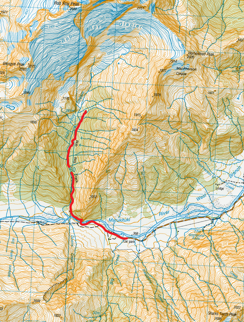 Rob Roy Glacier Track, Wānaka, NZ — NZ day-hikes