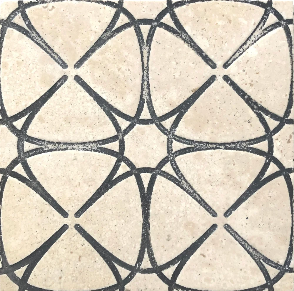 Design Catalog — WAVERLY TILE Decorative etched backspalsh stone & marble