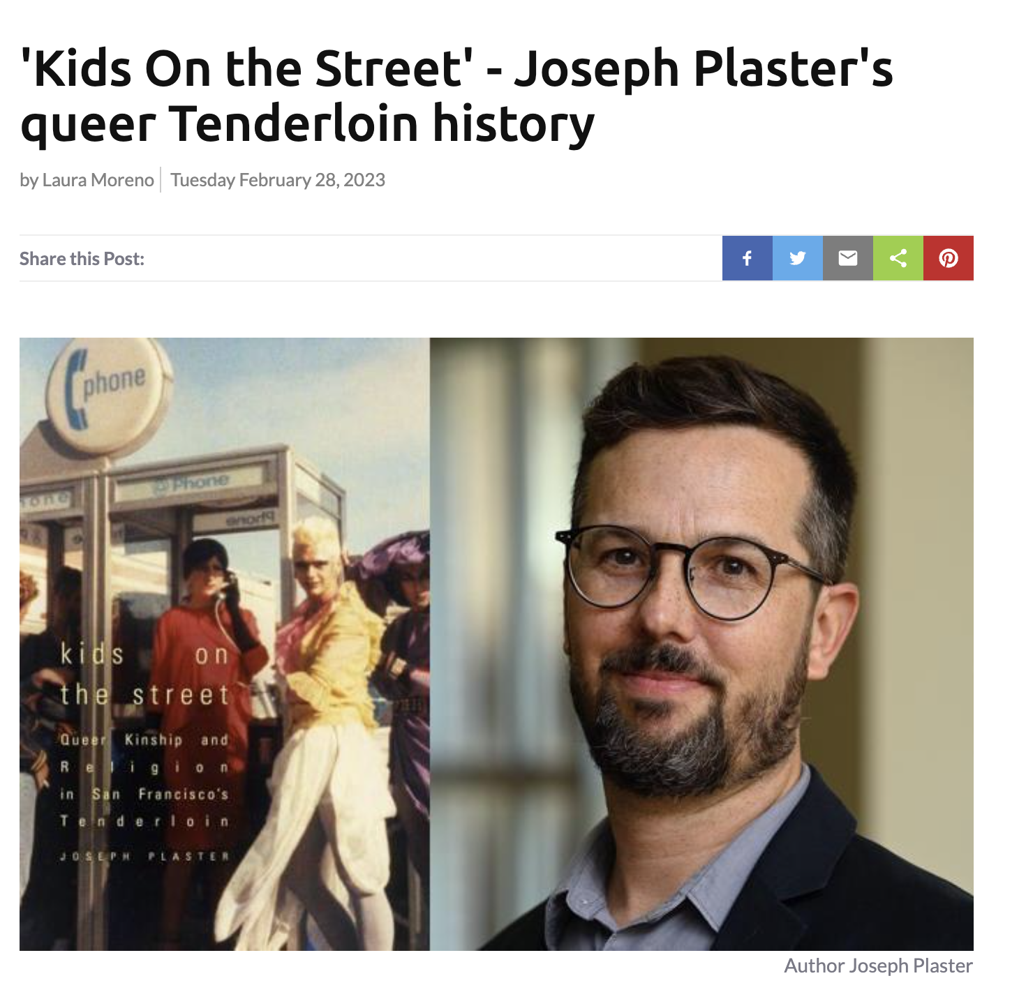 Press — Joseph Plaster