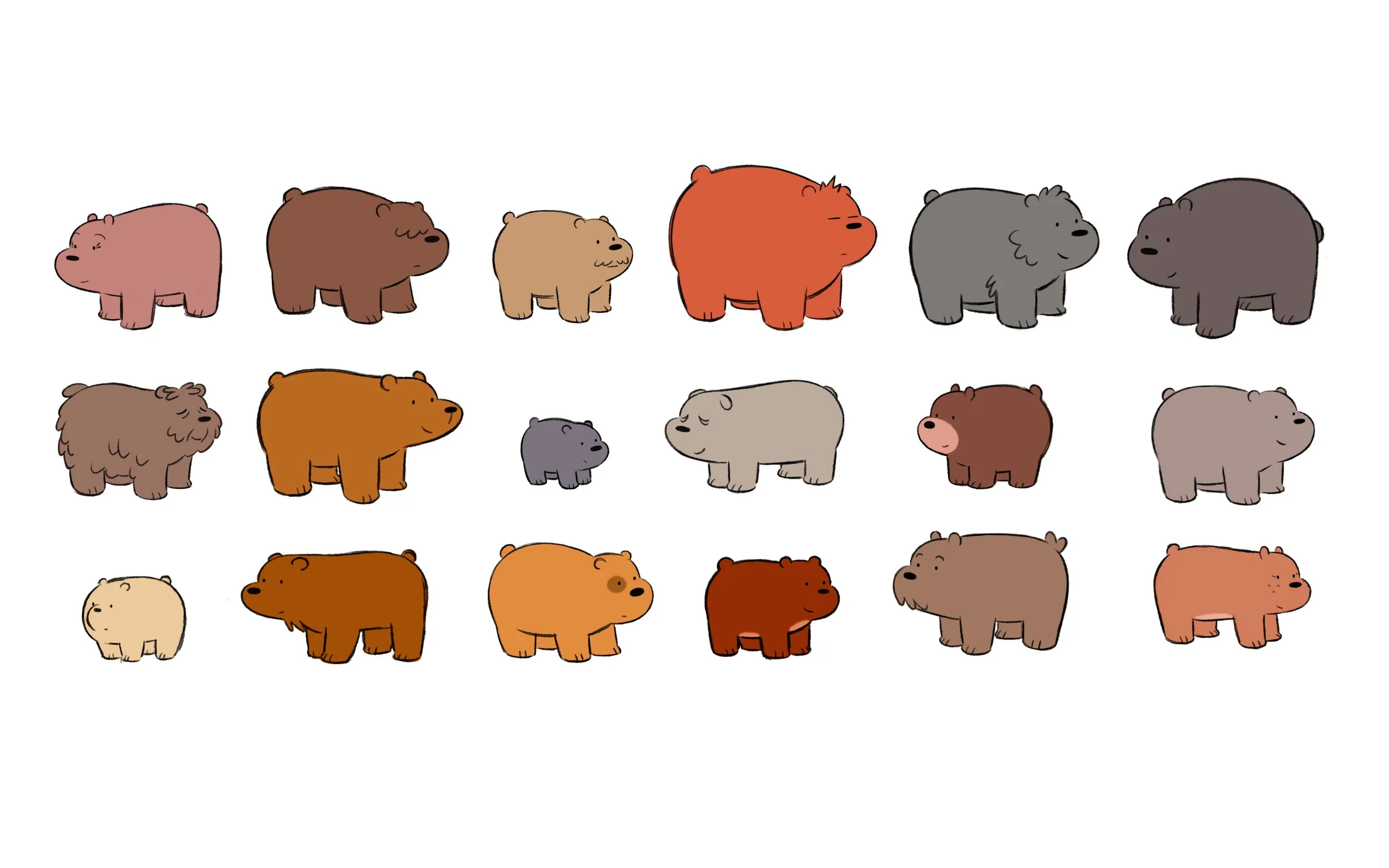 WE BARE BEARS — Violet Bruce