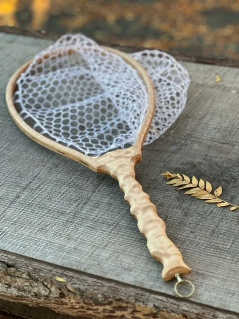 Custom Fishing Nets — Royal Blue Fine Woodworking