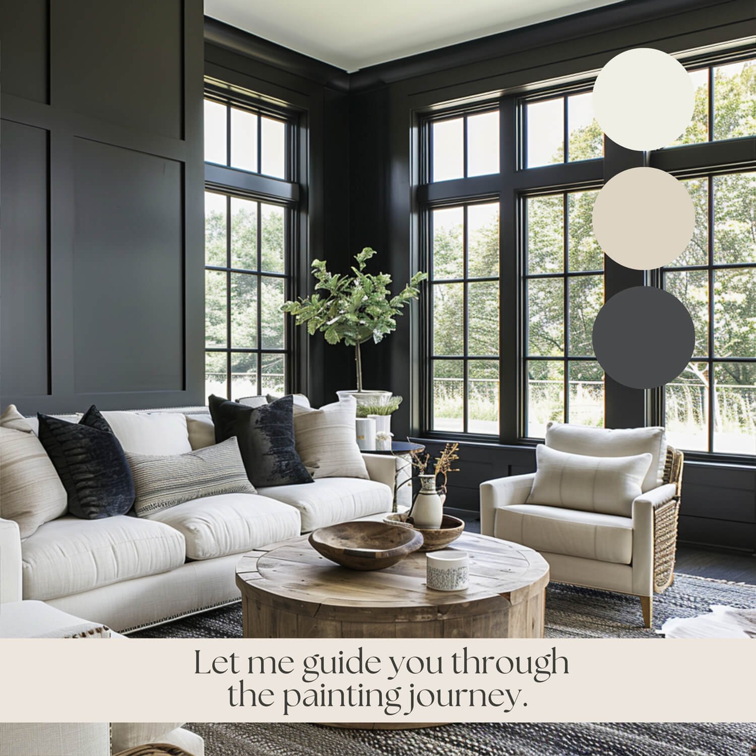 Sherwin Williams TRANSITIONAL color scheme whole house color palette ...