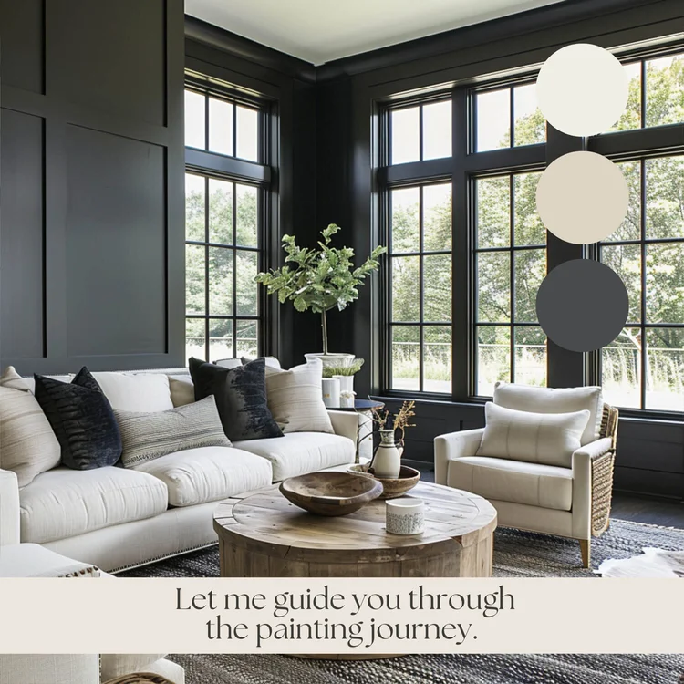 Sherwin Williams TRANSITIONAL color scheme whole house color palette ...