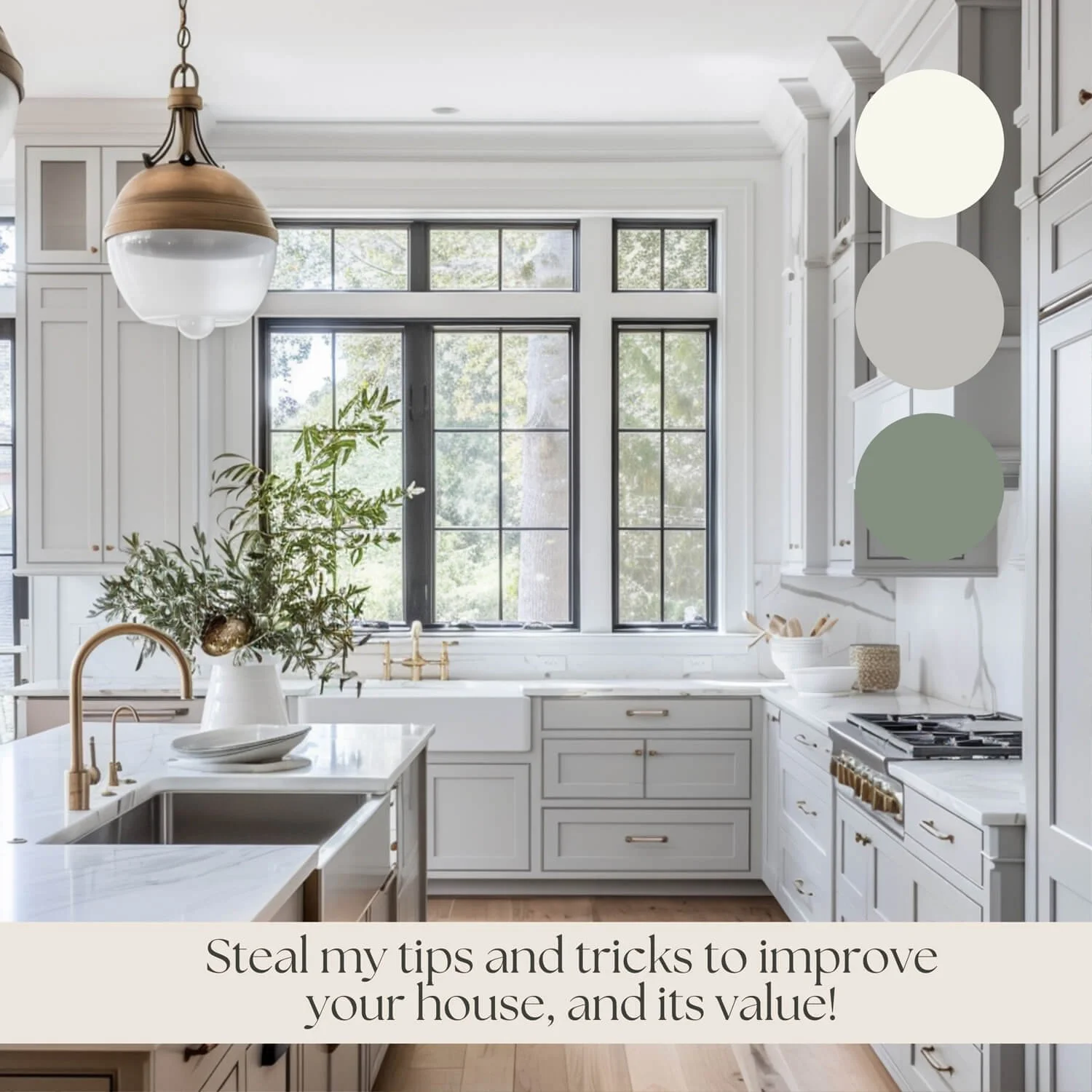 Sherwin Williams Transitional color scheme — · MAISIA INTERIOR DESIGN