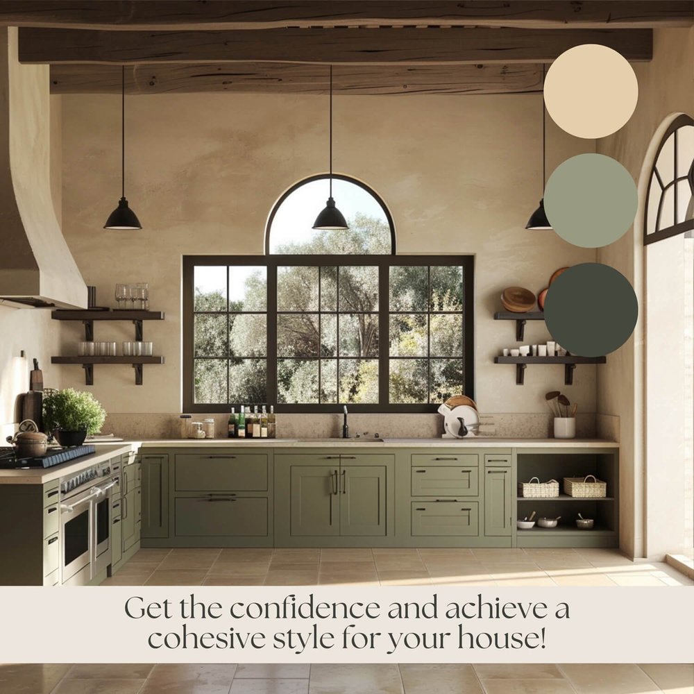 Sherwin Williams Transitional color scheme — · MAISIA INTERIOR DESIGN